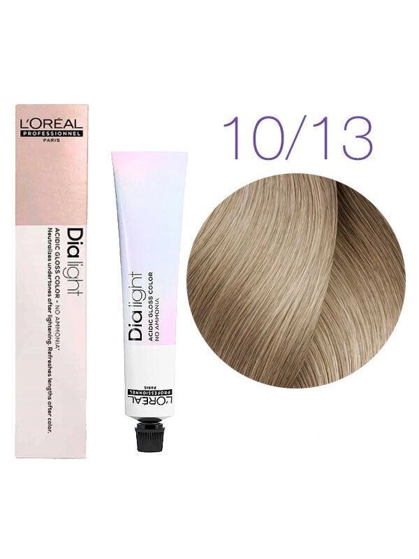 L'Oreal Professionnel Полуперманентный краситель-блеск для волос без аммиака,10.13, 50мл