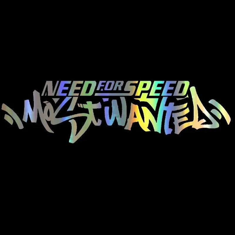 Наклейка Need for Speed Most Wanted, 16,3*4,4 см, Colorfu