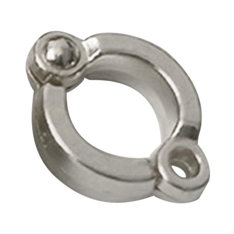 Кольцо для открывания птичьей лапки попугая-серебро-8 мм