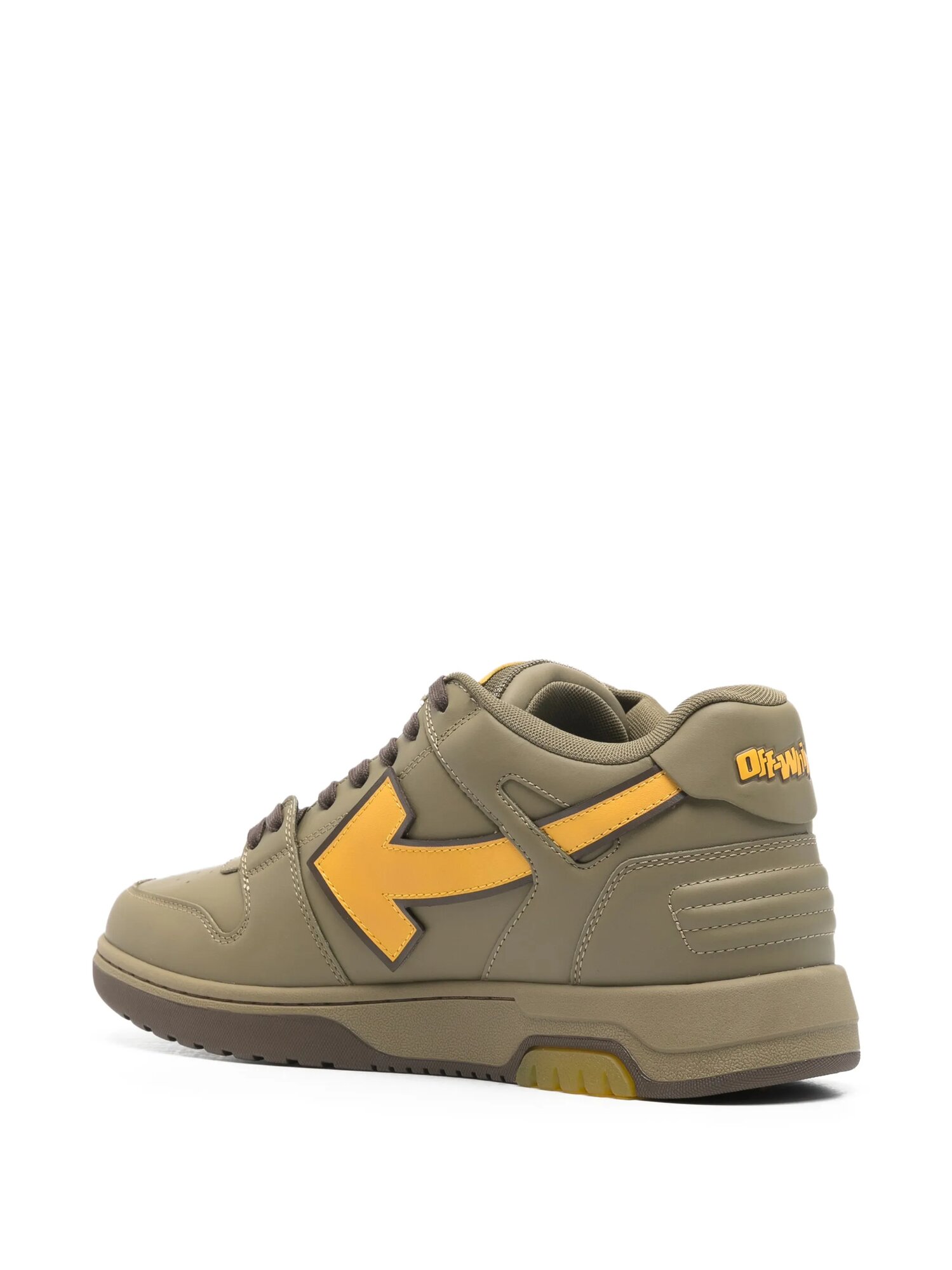 Кроссовки Off-White Arrow-design sneakers, размер 41, green — фото 1