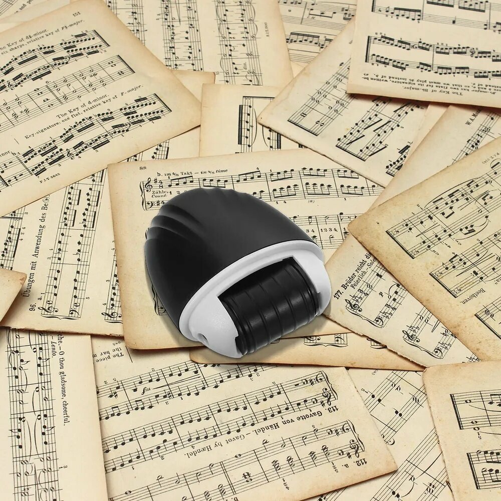 Штемпель для нанесения нотных линий, учебный инструмент 6.20x4.50x2.80 см