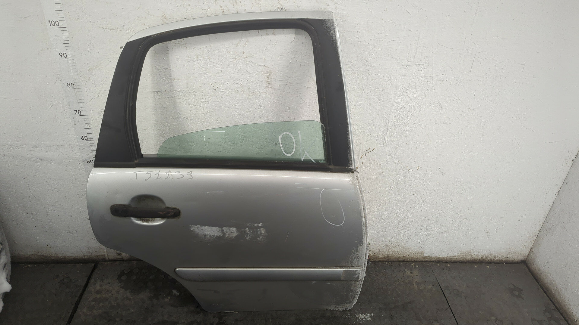 Дверь боковая (легковая) правая задняя Citroen C3 Б/У