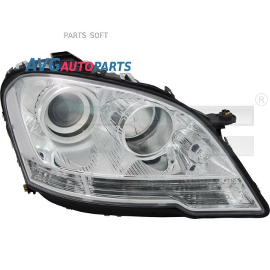 Фара электрорегулировка+корректор 08-11 левая TYC от официального дистрибьютора, AVG, артикул 36370121T