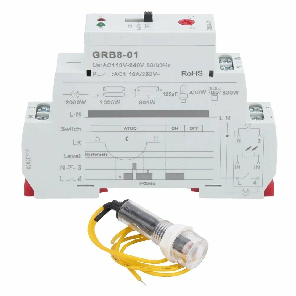 Оптическое управляющее реле GRB8-01