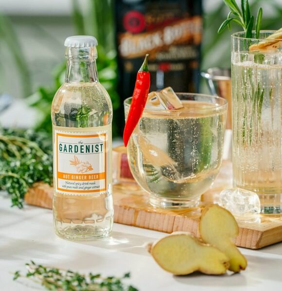 Напиток THE GARDENIST Hot Ginger Beer / Острое Имбирное Пиво 200мл