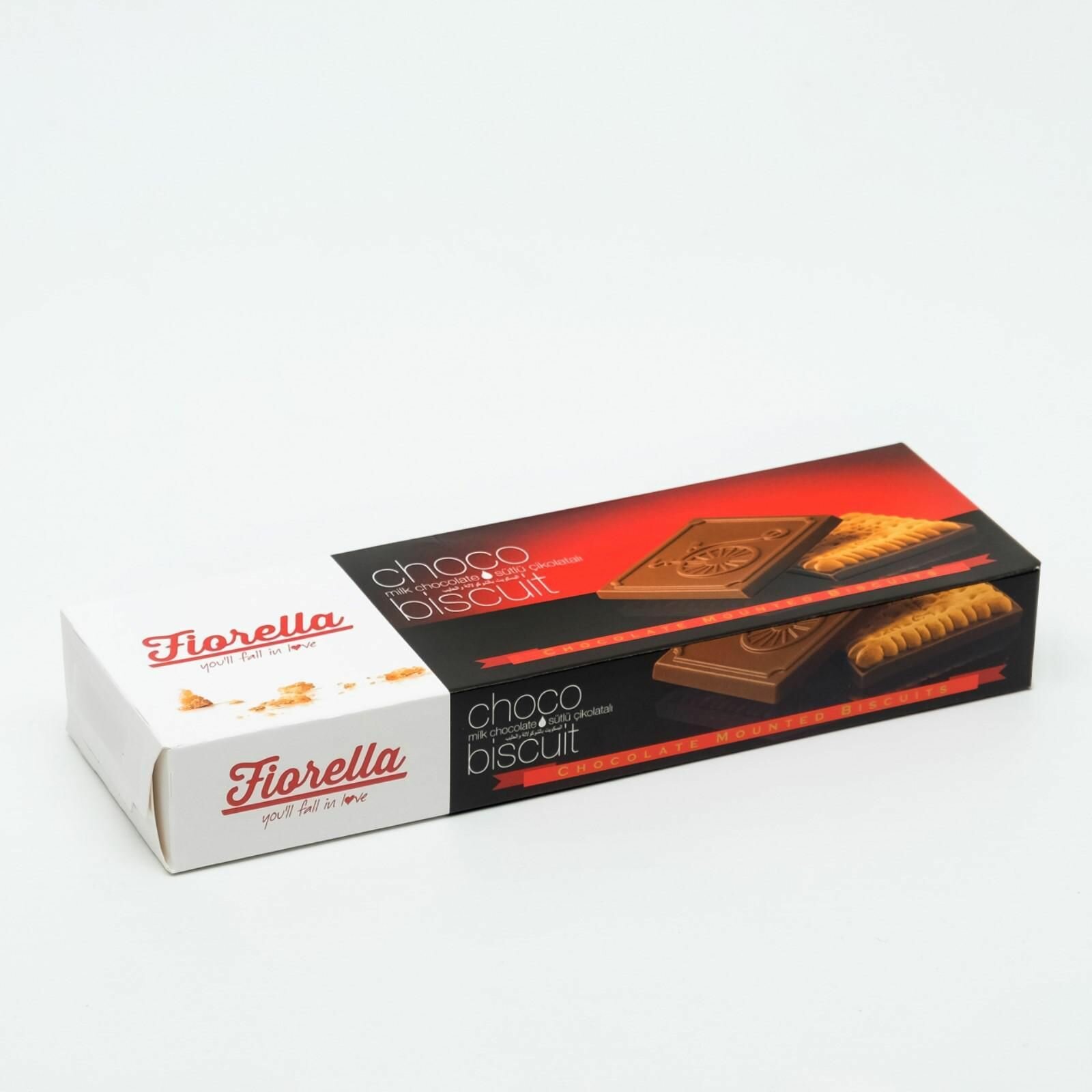 Печенье FIORELLA Chocobiscuit Milk в молочном шоколаде 102г