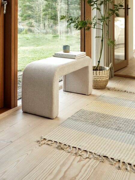 Скамейка для дома Jysk TUEN цвет серый 90 х 45 х 35 см