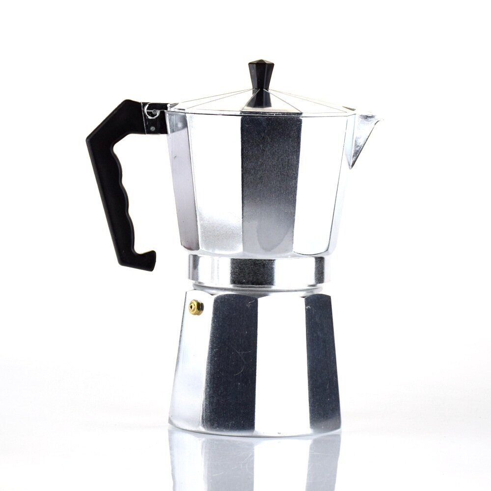 Мокка-пот современный минималистичный алюминиевый мокка-пот для заваривания кофе итальянская кофемашина эспрессо кофеварка