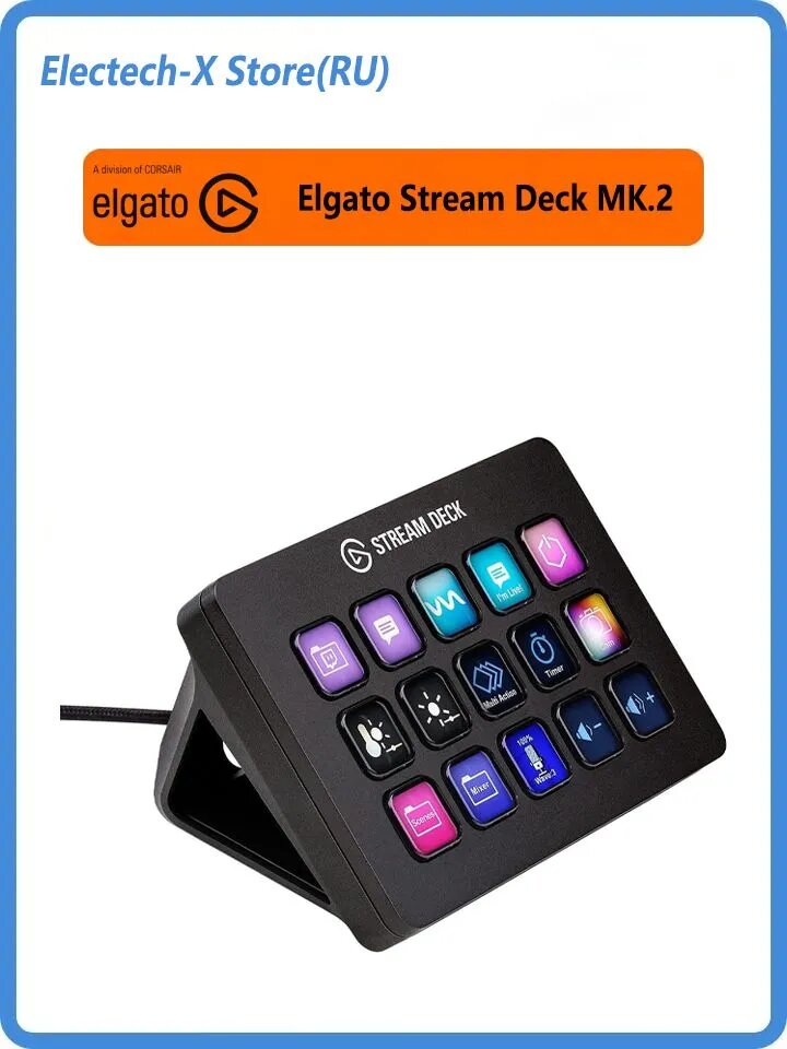 Игровая клавиатура, Клавиатура Elgato Stream Deck MK.2