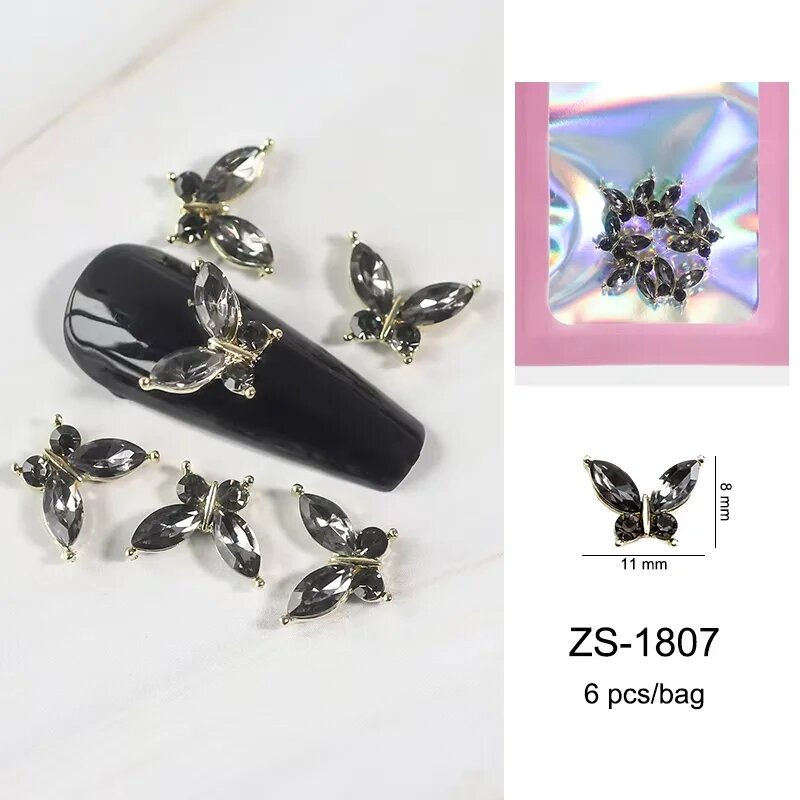 MagiBling 3D подвеска для ногтей Бабочка Авроры ZS-1807
