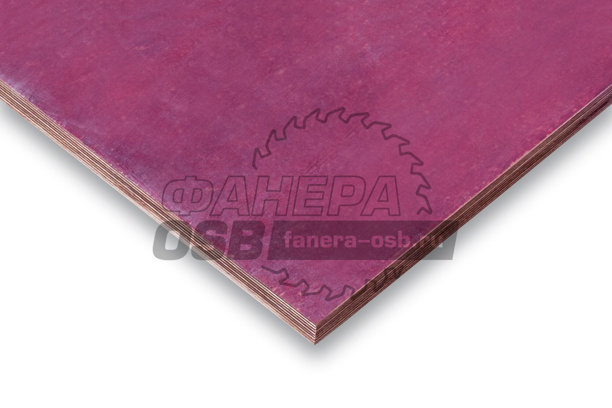 Фанера ФБВ 15мм 2440х1220мм бакелитовая на водорастворимых смолах