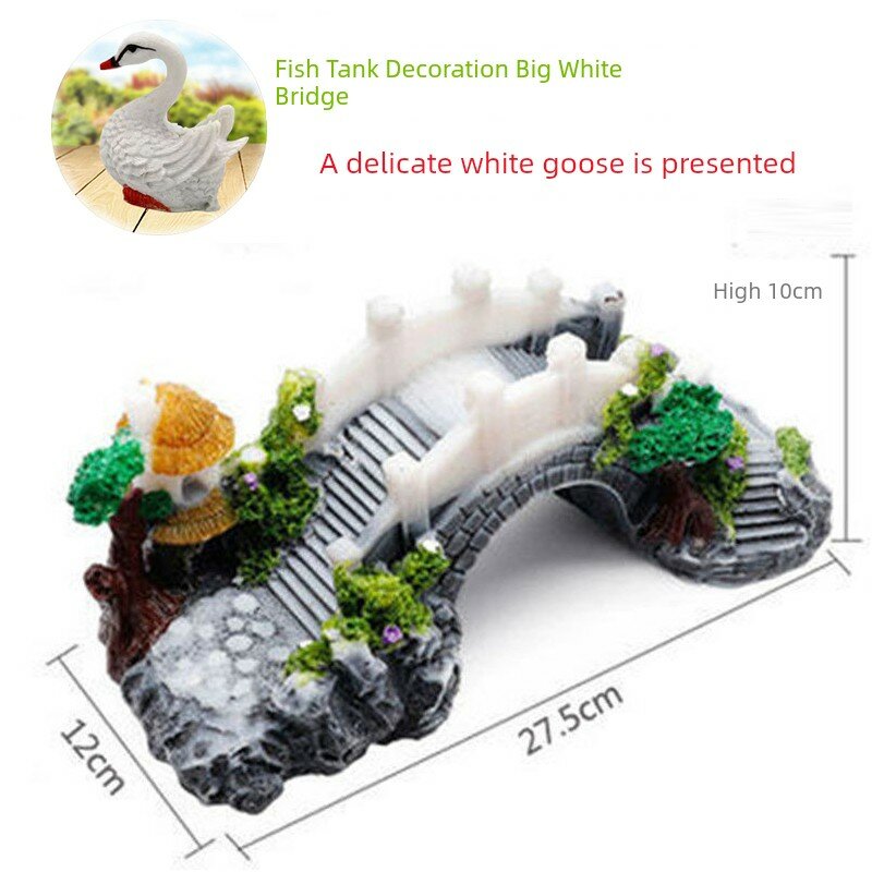 Аквариум рокарий ландшафтный мост декоративный мост дворовый рокарий мост аквариум рокарий украшения аквариумный мост