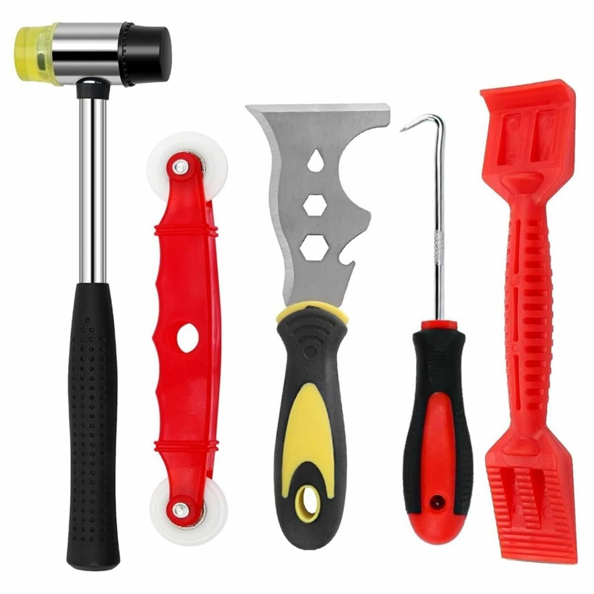 Набор инструментов для остекления окон, лопатка для снятия штапиков, крюк для снятия шлицев, наборы ручных инструментов для дверей