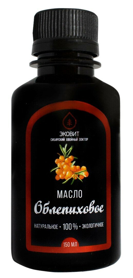 Эковит, Масло облепиховое ООО "ПК"-Эковит 150 мл.