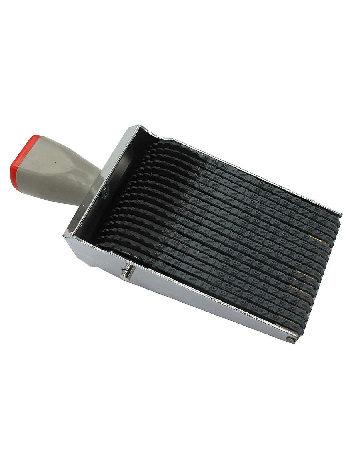 Штамп с номером для деловых марок, многофункциональный для творчества, 16-значный прокатный штамп