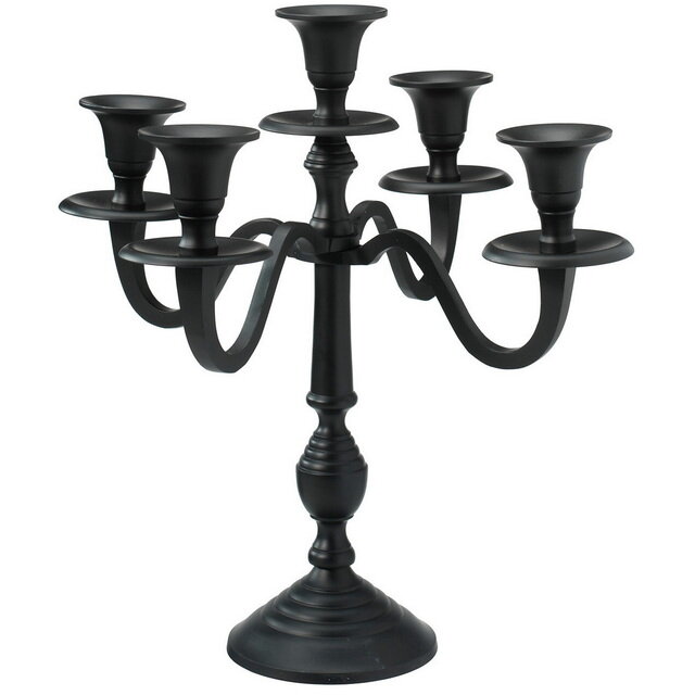 Подсвечник канделябр на 5 свечей Nocturne de Noir 30 см, Koopman, A67102420-1