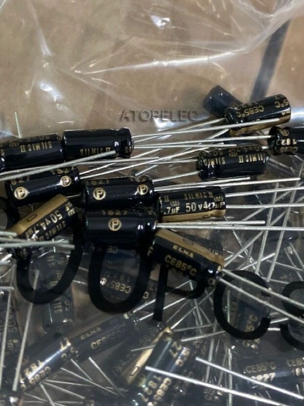 4 шт. 4.7uF 50V ELNA SILMIC II Аудио электролитический конденсатор