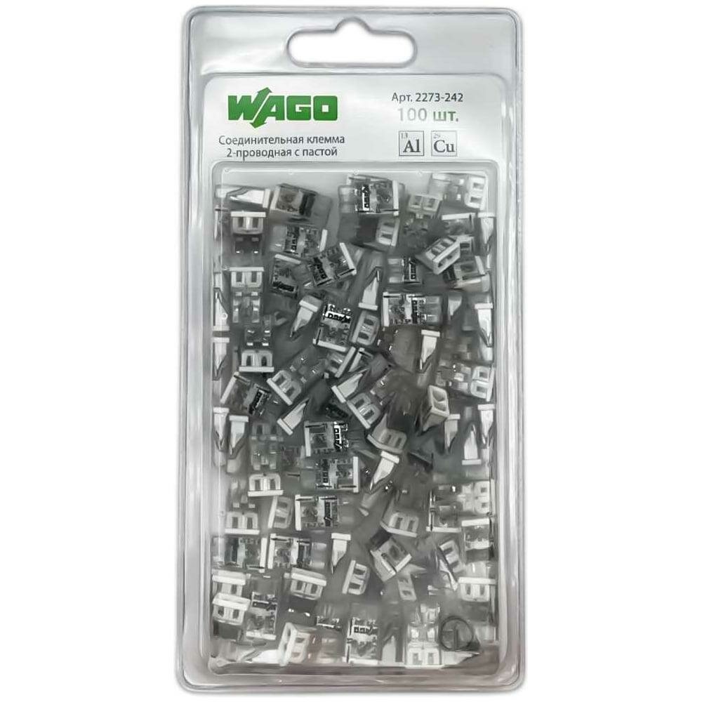 Клемма WAGO 2273-242 (с пастой) 100 шт. 2685