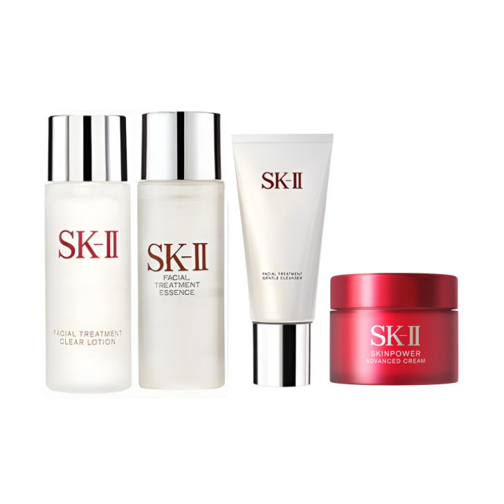 SK-II Набор пробников Goddess Water Clear Lotion и Red Bottle Cream унисекс, увлажняющие подтягивающие сыворотки, 1336848430