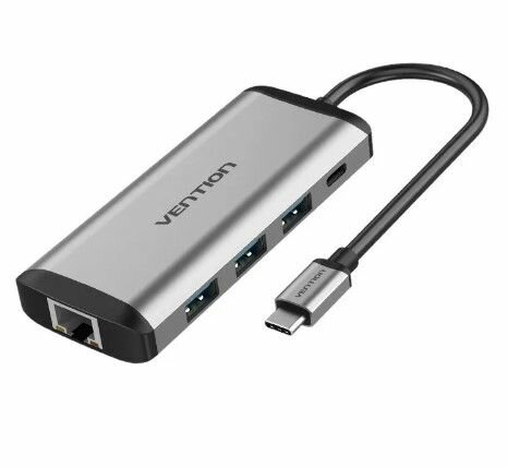 Мультифункциональный хаб Vention USB Type C 9 в 1 (THAHB)