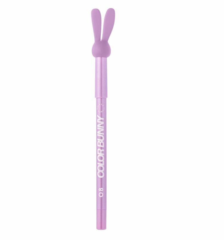Карандаш Love Generation для глаз гелевый Gel Eye Pencil Color Bunny, тон 08 фиолетовый металлик, 1,3 г