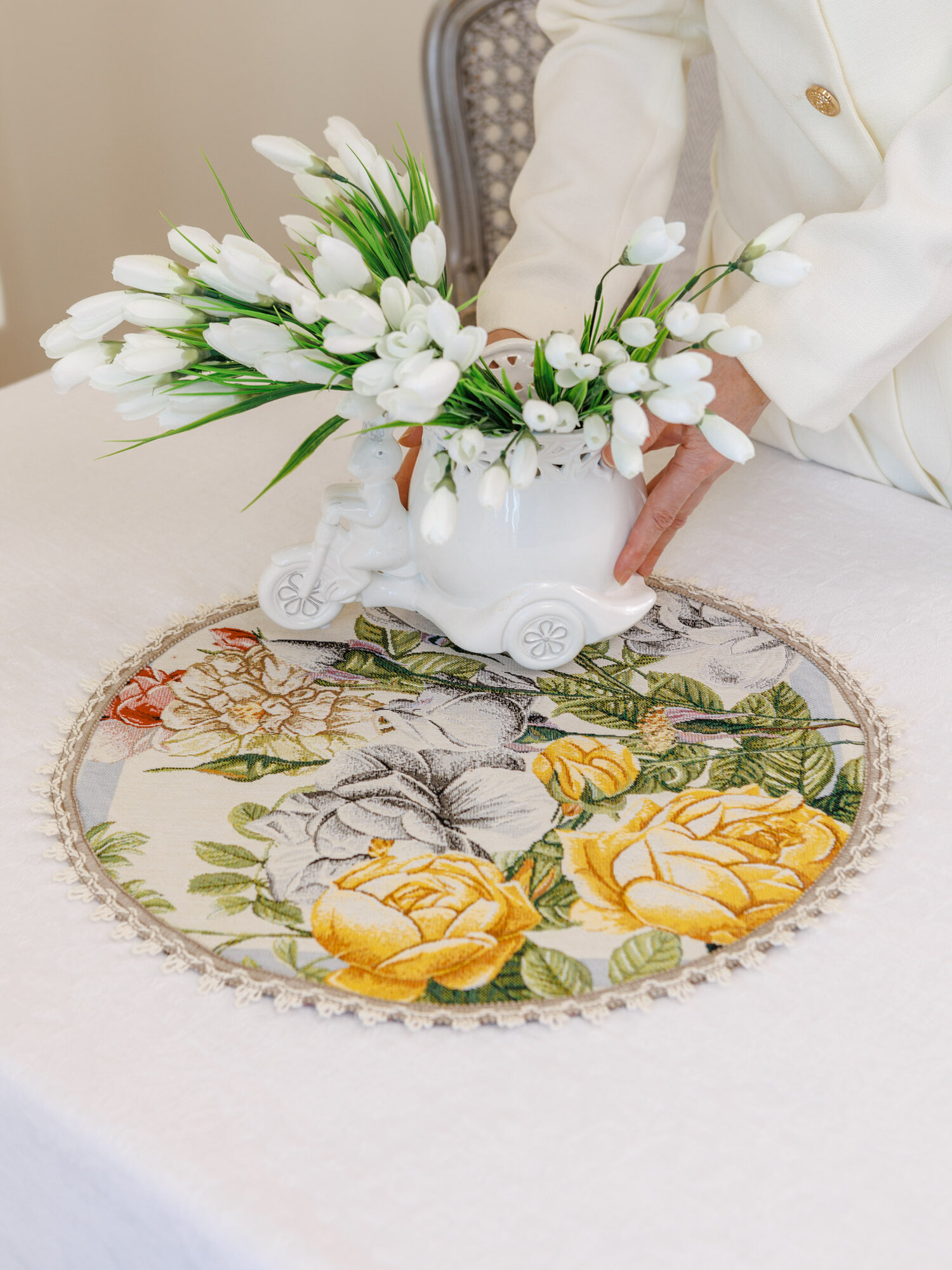 Салфетка Le Gobelin Малифисента круглая диаметр 45 см