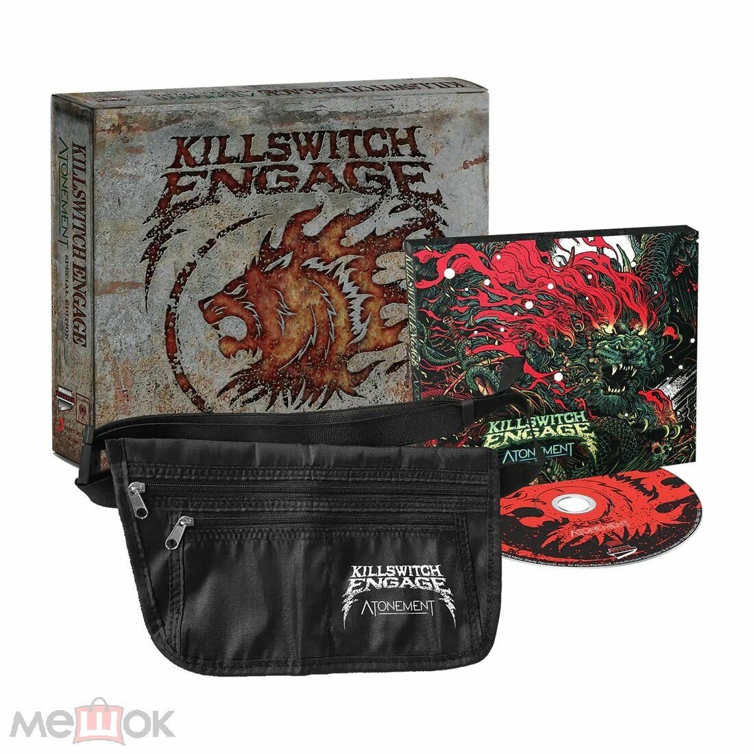 Killswitch Engage - Atonement (2019, CD, BOX) LTD 500 (Музыкальный диск)