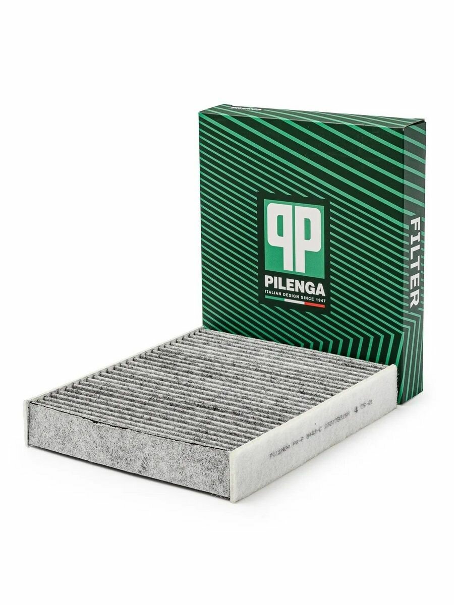 Фильтр салонный угольный для а/м Renault Logan, Sandero / Рено Логан, Сандеро, Pilenga FAP0443C (замена fa-p 4037)