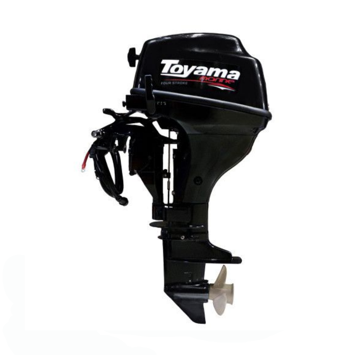 Лодочный мотор TOYAMA F9.8FWS черный, четырехтактный, 9.8 л. с