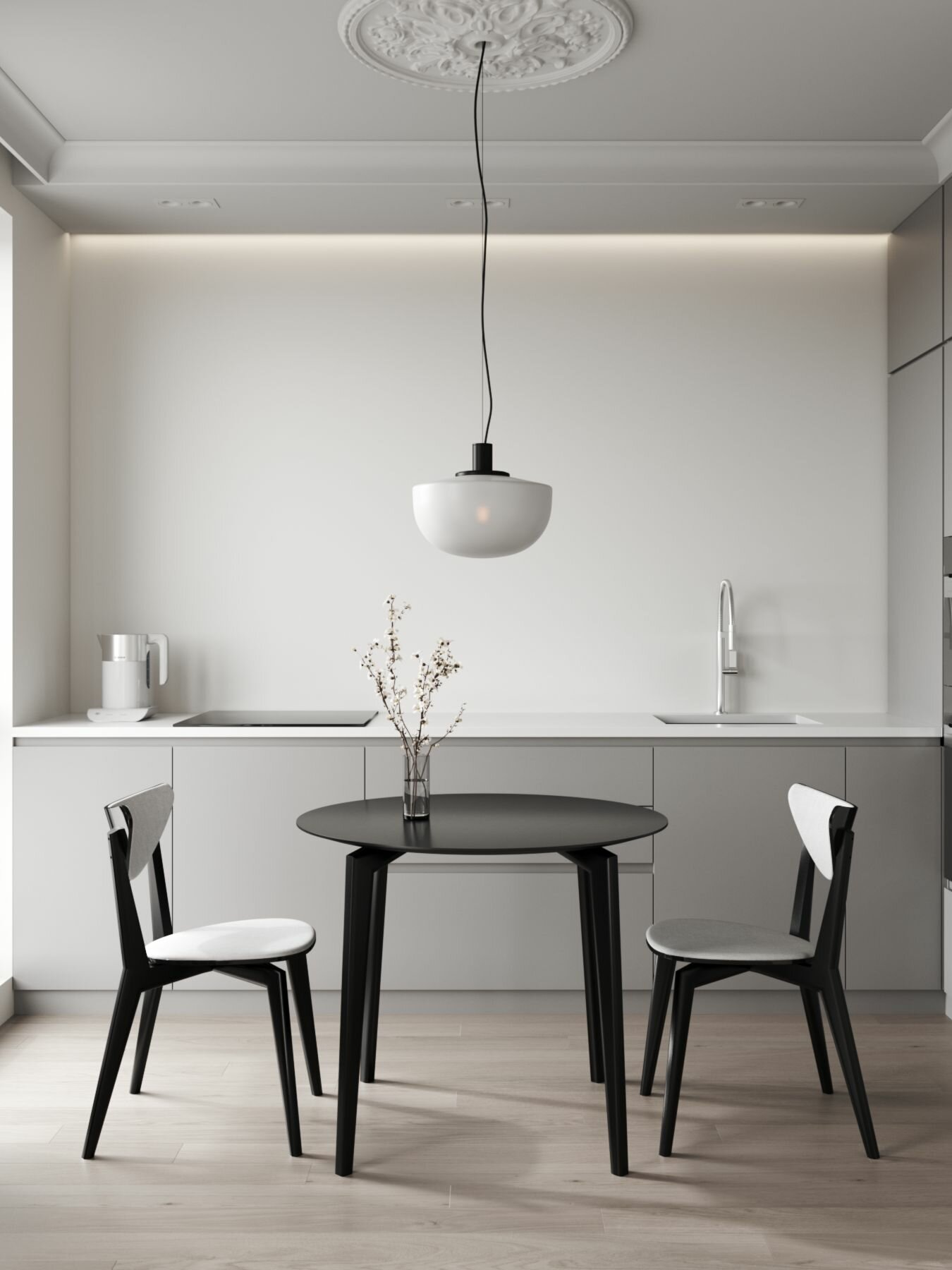 Стол кухонный PLACE IT Home 91 x 91 x 75 см