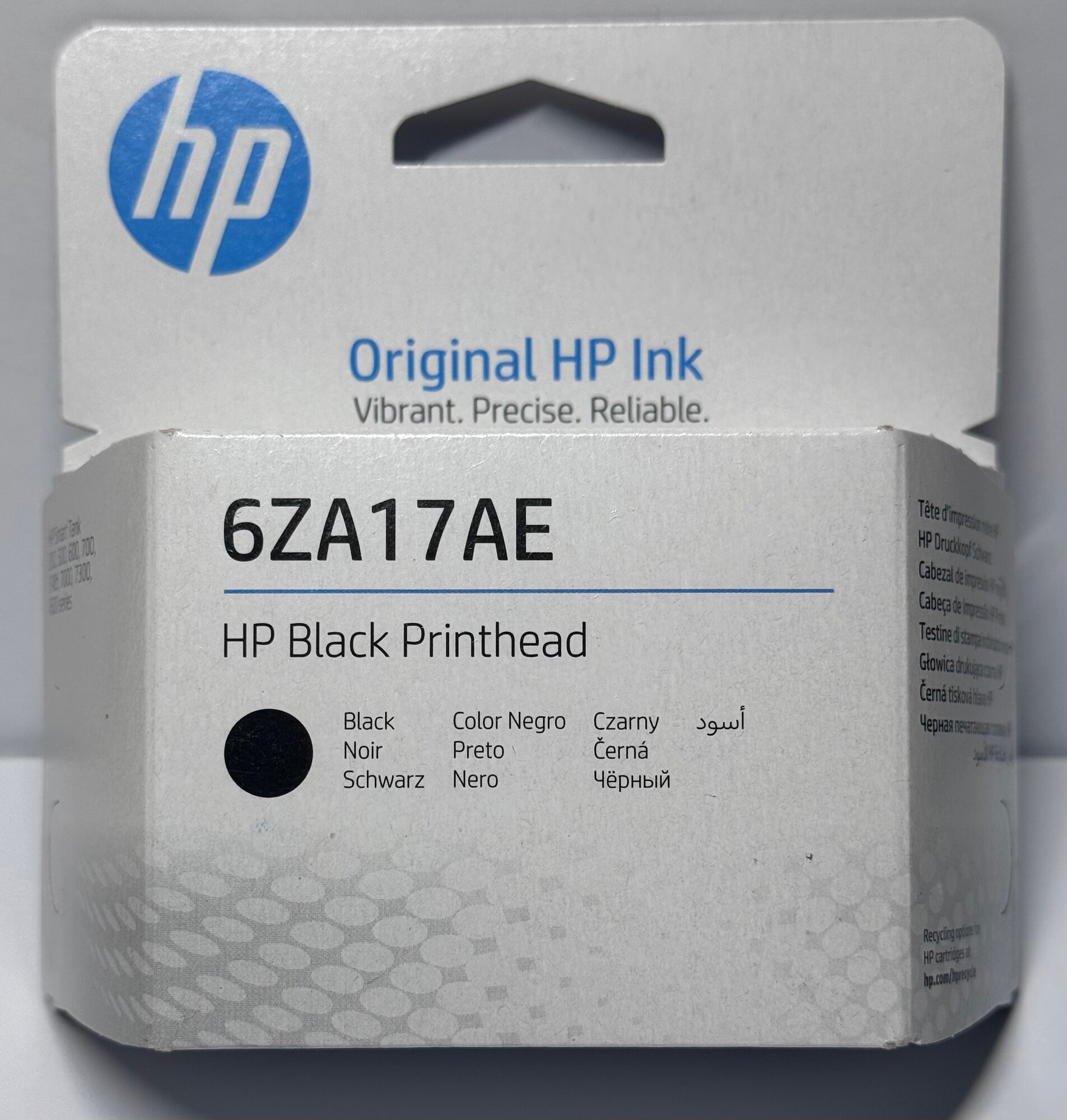 Картридж для принтера HP, 6ZA17AE, для струйного, печатающая головка