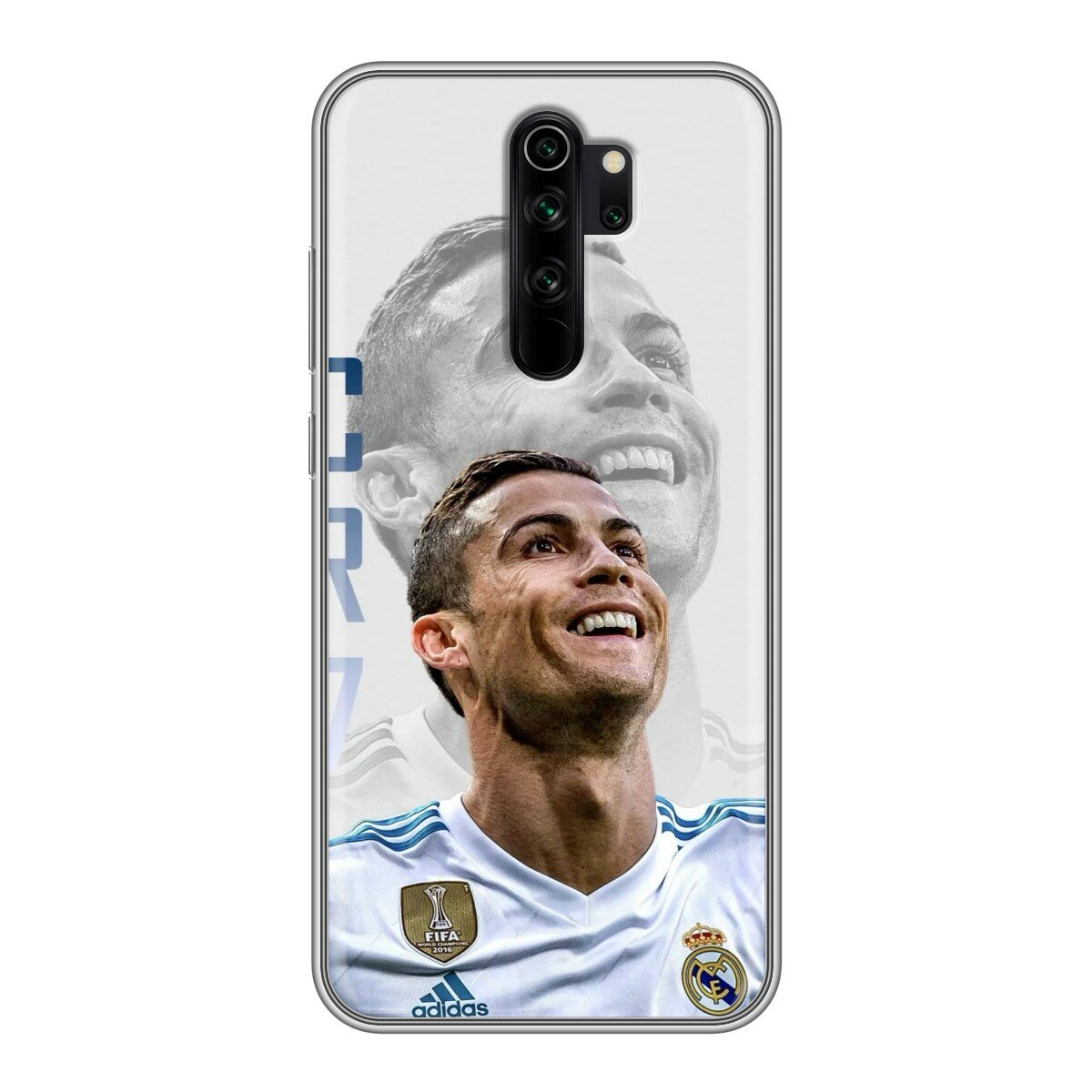 Чехол для Xiaomi RedMi Note 8 Pro с принтом для мальчиков с Роналду (Сяоми Редми Ноут 8 Про)