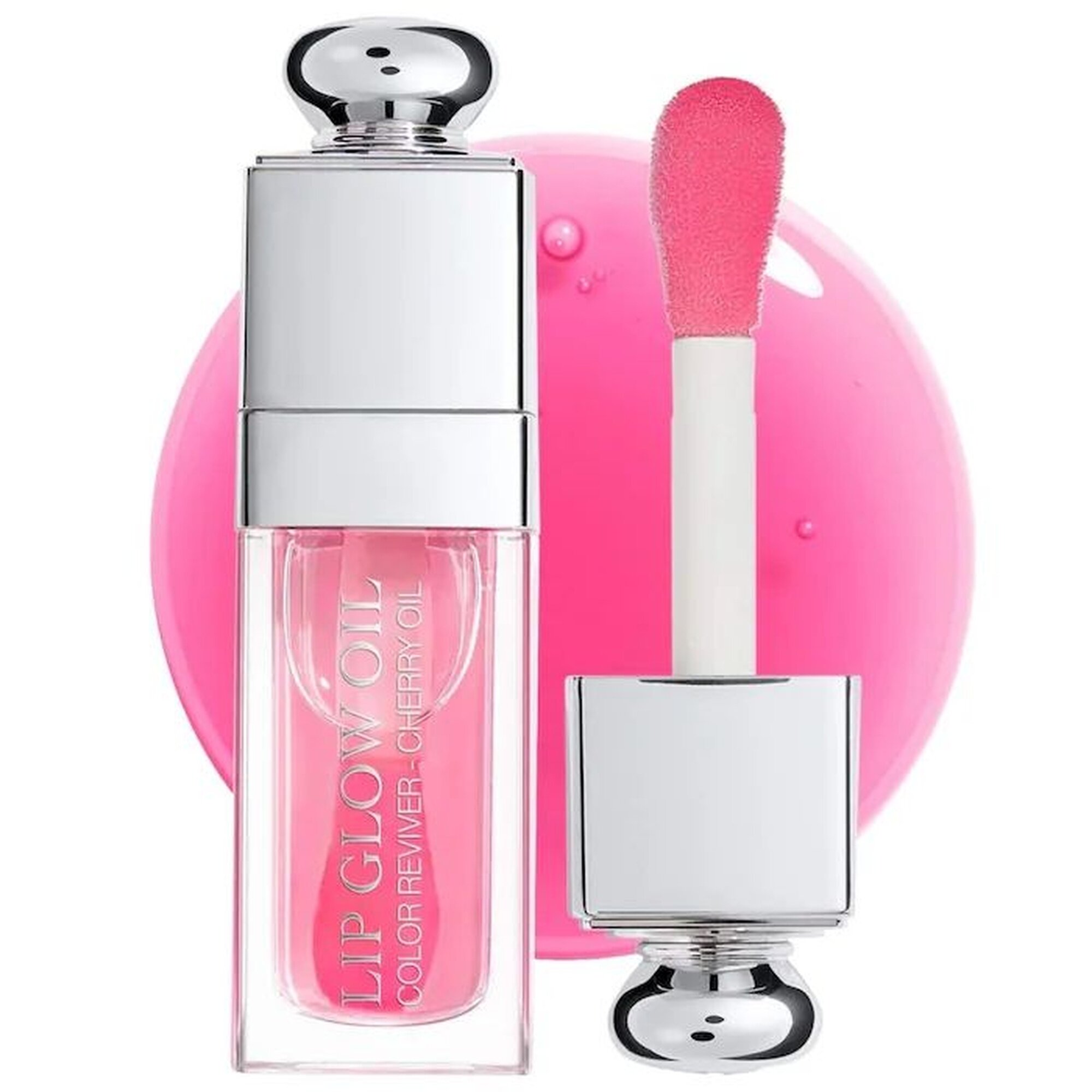 Dior Lip Glow Oil Блеск для губ 007 Raspberry, без парабенов, питание