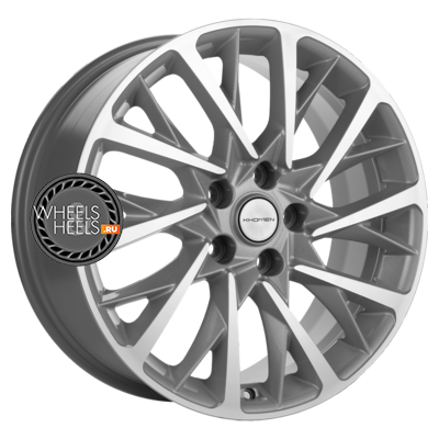 Диск Khomen Wheels KHW1804 (Geely Atlas/Atlas Pro/Lifan Myway) 18x7.5 5x114.3 et45 dia60.1 F-Silver-FP
