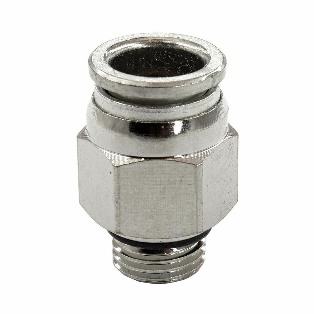 PI TOOLS Цанга прямая, резьбовая Cn-I-1/4M-12 для фторопластовых и полиуретановых трубок. Арт. 4935