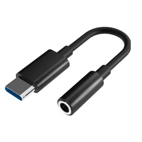 Переходник Defender JACK03-01 3.5 jack (F)-Type-C(M) c ЦАП