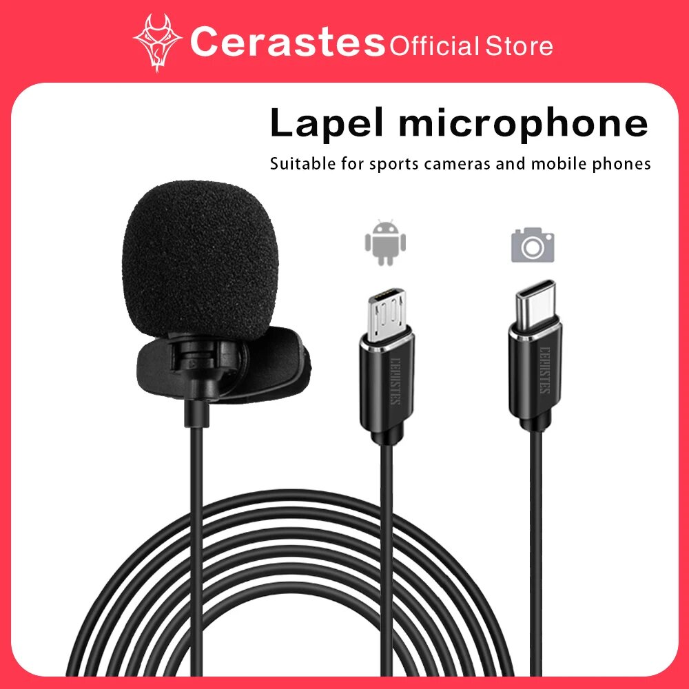 Микрофон-клипса V39 V316 с Micro usb B