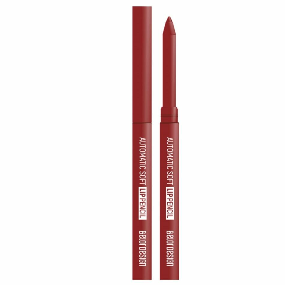 Belor Design Карандаш для губ Automatic soft lippencil, тон 206