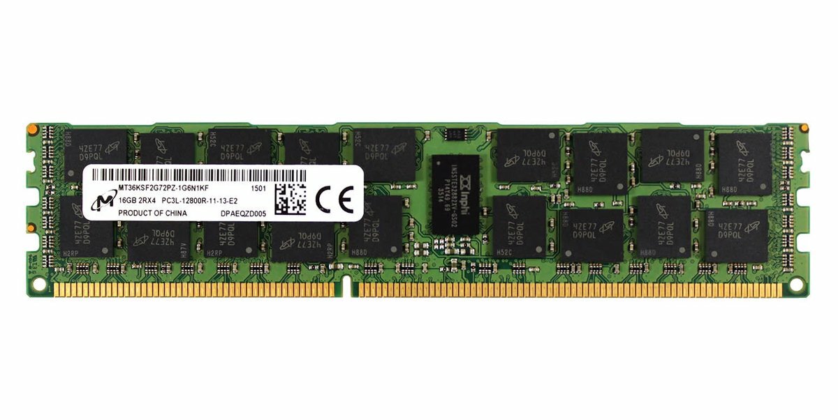 Оперативная память Micron DDRIII 16Gb MT36KSF2G72PZ-1G6N1KF