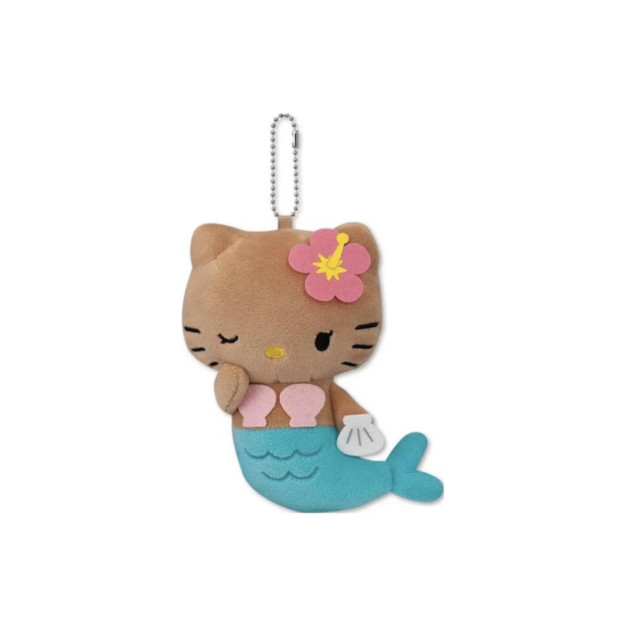 Sanrio X Avail Хелло Китти Черная Русалка Плюшевые Брелки 14 См