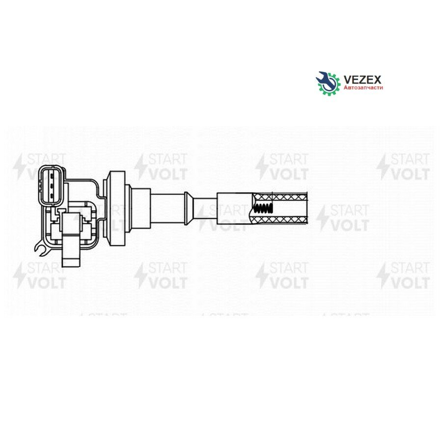 STARTVOLT SC 1131 Катушка зажигания для а/м Mitsubishi Pajero Mini (94-) 0.7i (SC 1131)