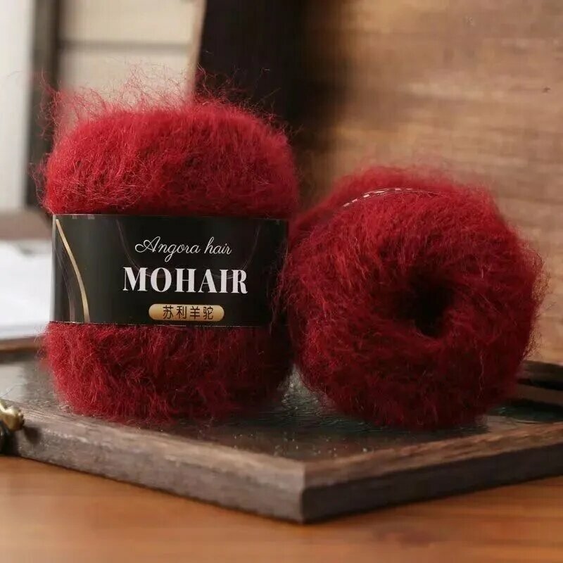 Пряжа из альпаки и мохера, для свитера ручной работы, сделай сам