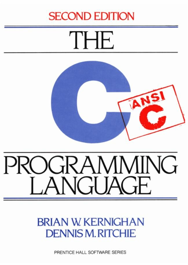 The C Programming Language Reprinted books