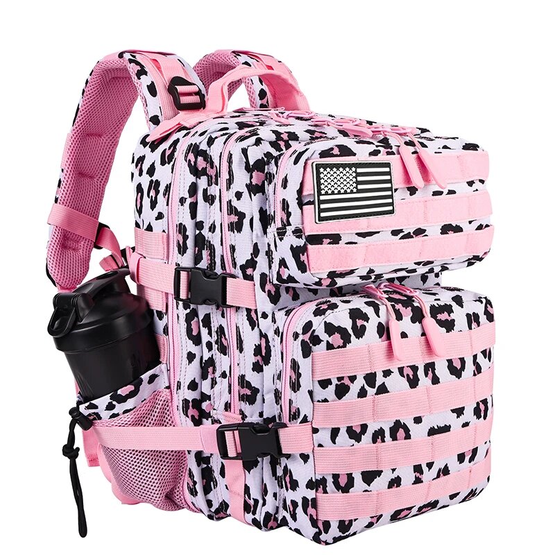 Тактический рюкзак розовый Pink Leopard 25L