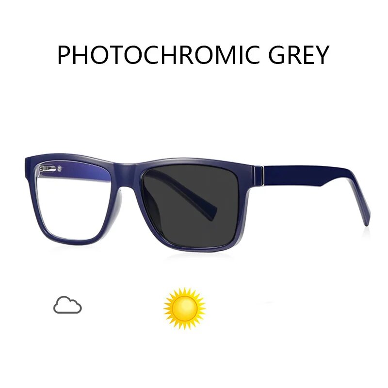 Фотохромные очки RBENN Blue Photo Grey, серый