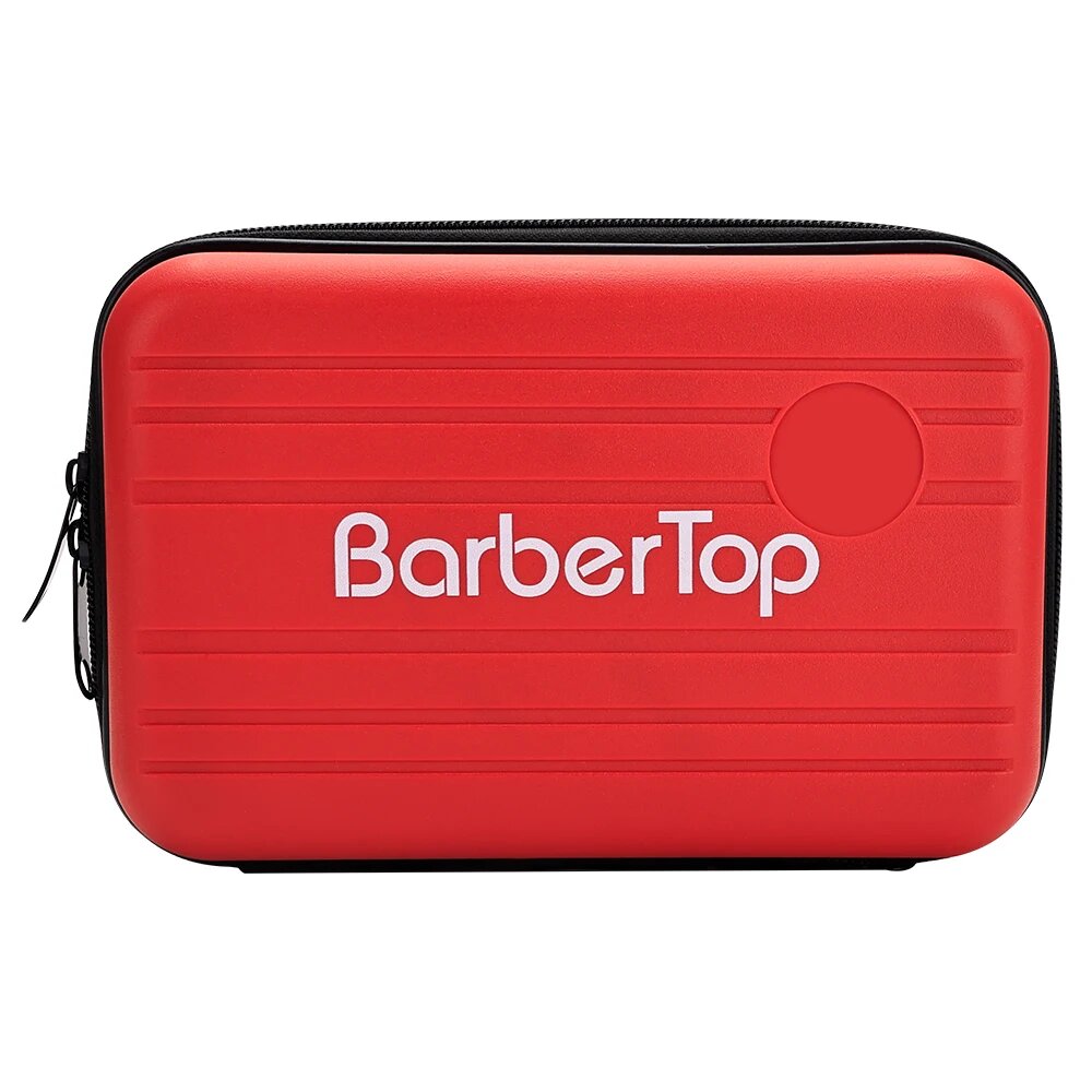 Красный ящик для инструментов BarberTop, цвет S