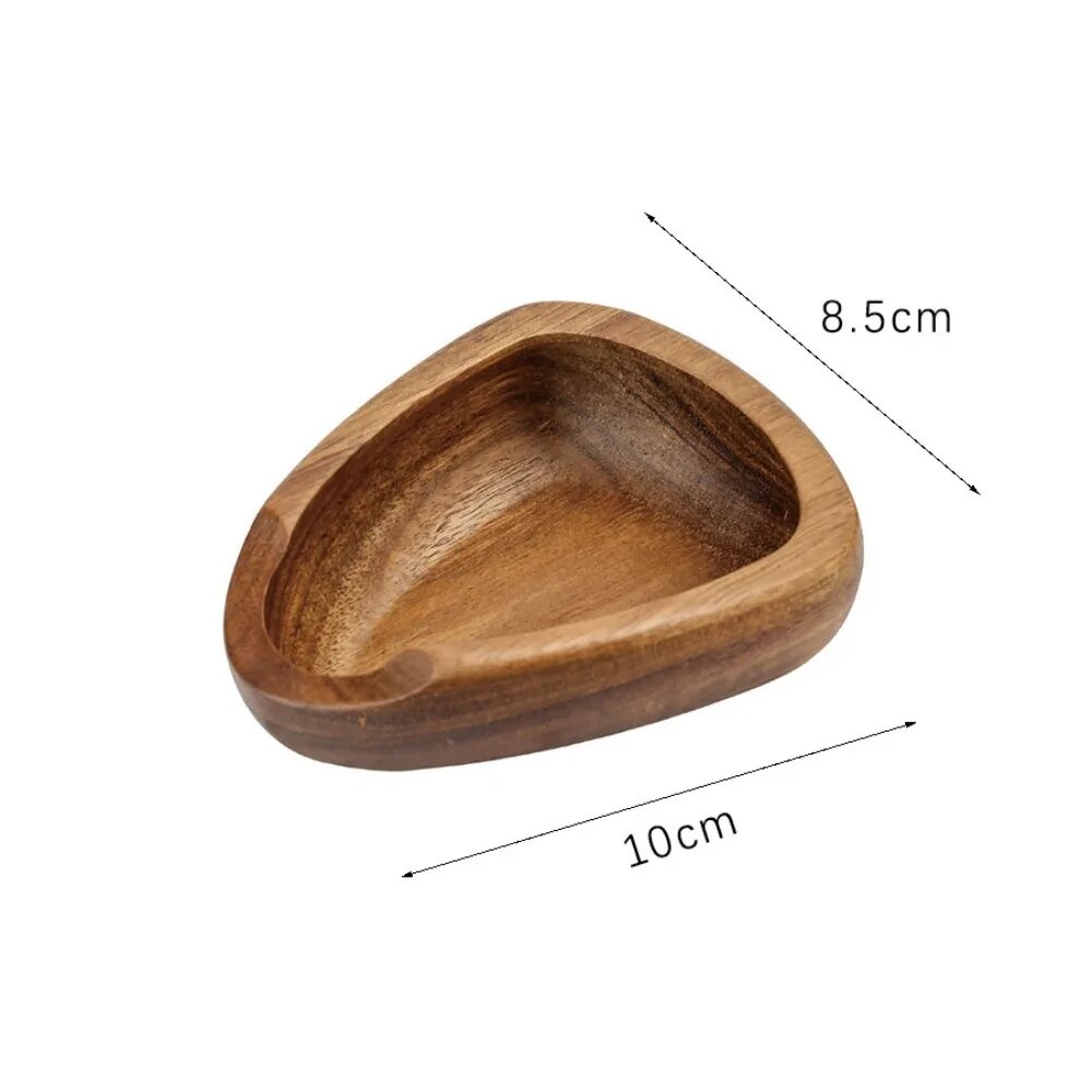 Деревянный лоток Acacia wood 10x8.5 см