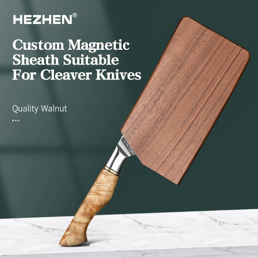 Деревянные ножны для ножа HEZHEN Cleaver