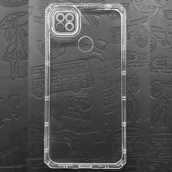 Чехол для Xiaomi Redmi 9C/Redmi 10A, Armor (противоударный) с защитой камеры