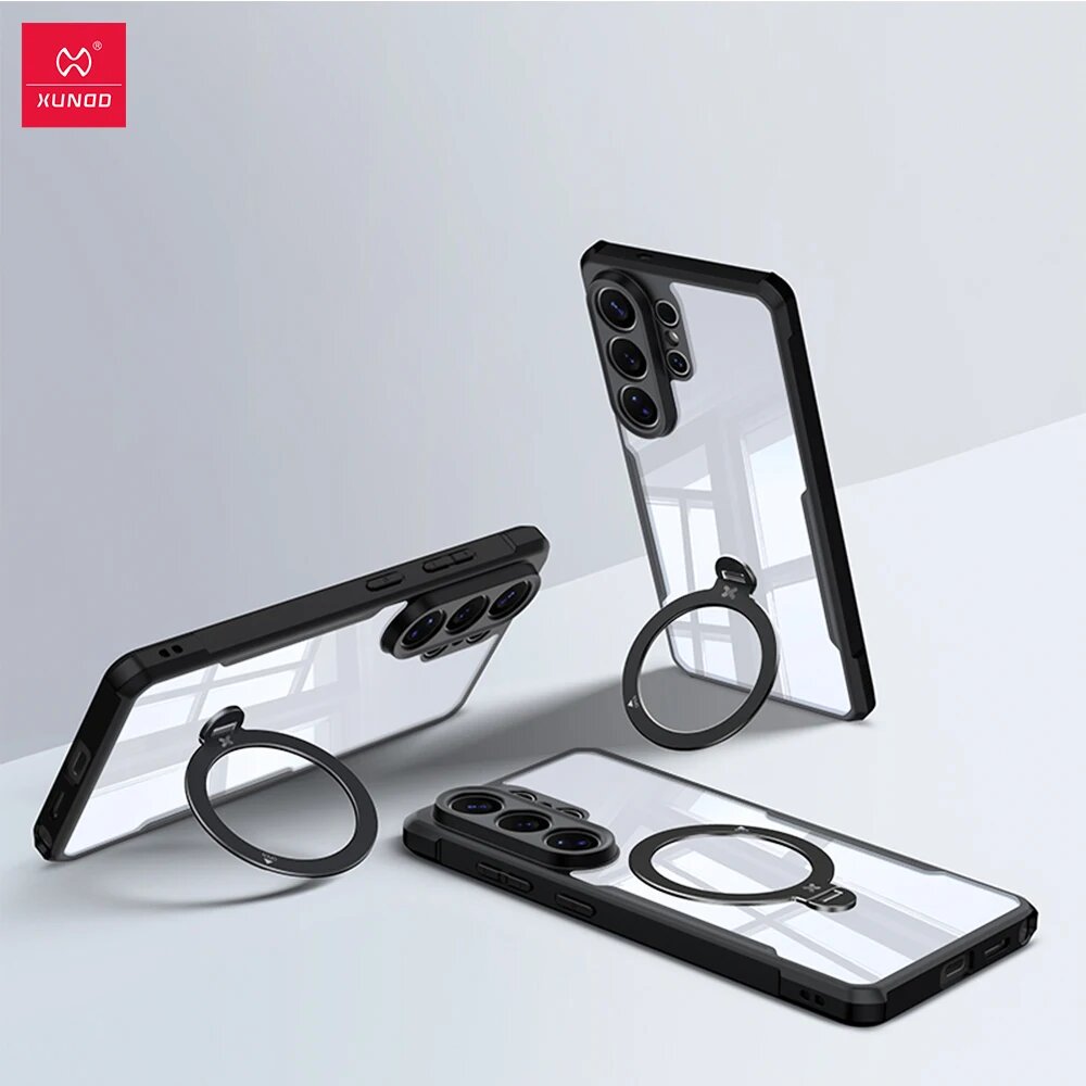 Чехол Xundd Galaxy S26 Ultra с кольцом и защитой камеры